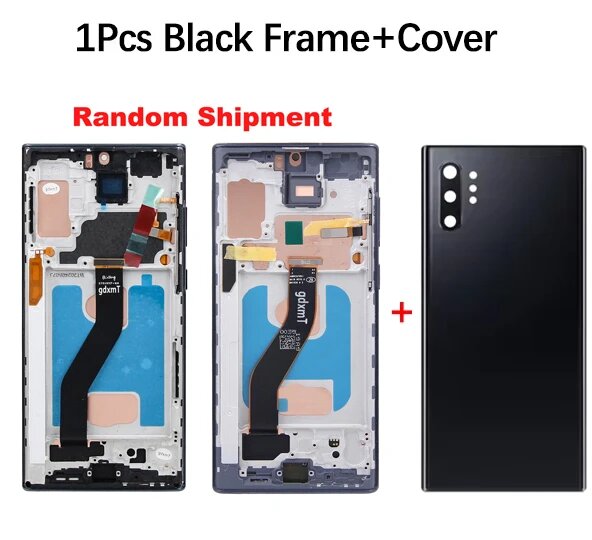 Дисплей в сборе Samsung Note 10 Plus Black Frame