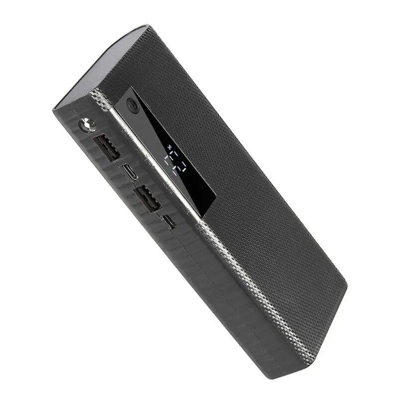 Чехол для power bank 5x21700 с ЖК-дисплеем, черный