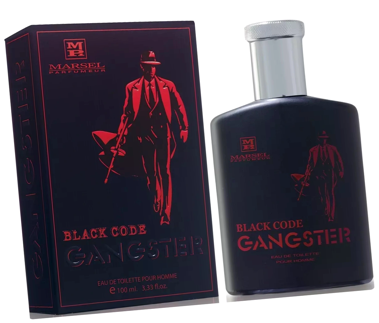 Туалетная вода Марсель Гангстер Черный Код мужчине 100 мл - Marsel Parfumeur Gangster Black Code