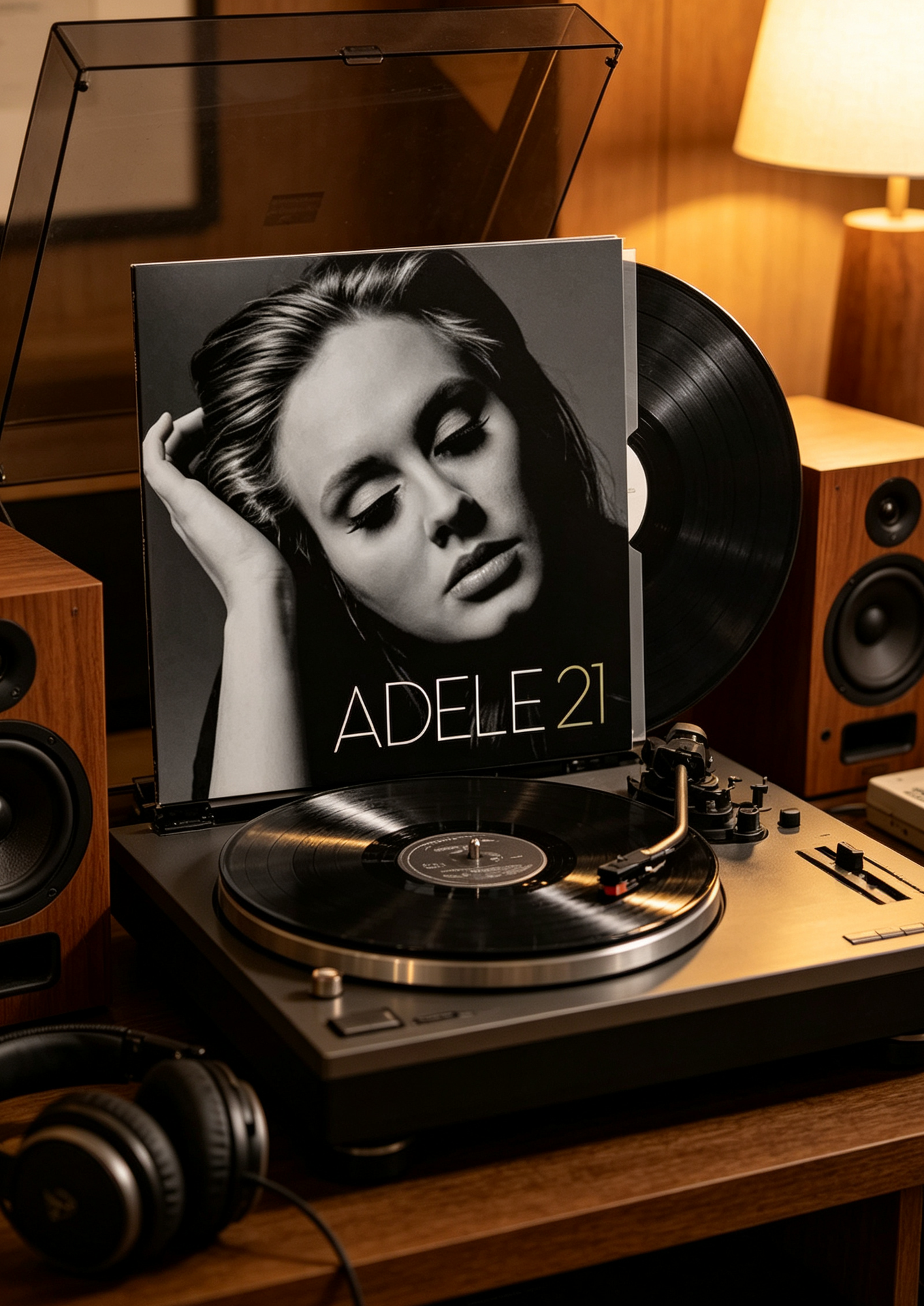 Виниловая пластинка Adele - 21 (Платиновое издание, граммофон)