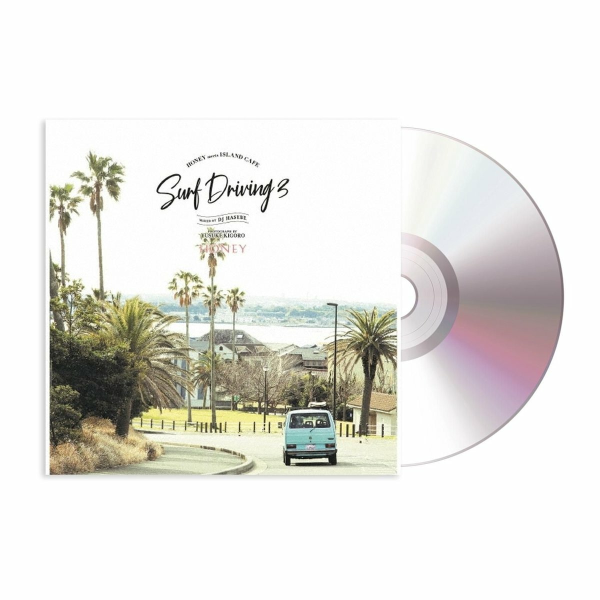 Музыка CD DJ HASEBE - HONEY meets ISLAND CAFE SURF DRIVING 3 Mixed by DJ HASEBE