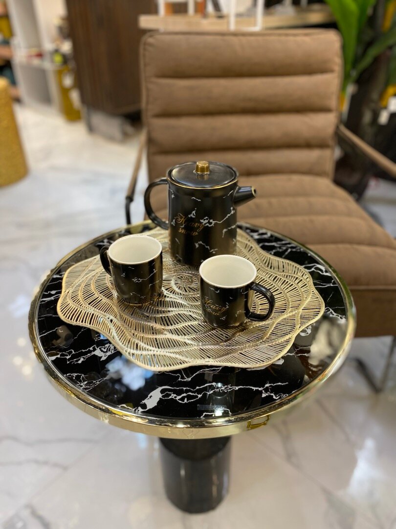 Коврик сервировочный Sheera Casaentera CE05-397056 бронза d380