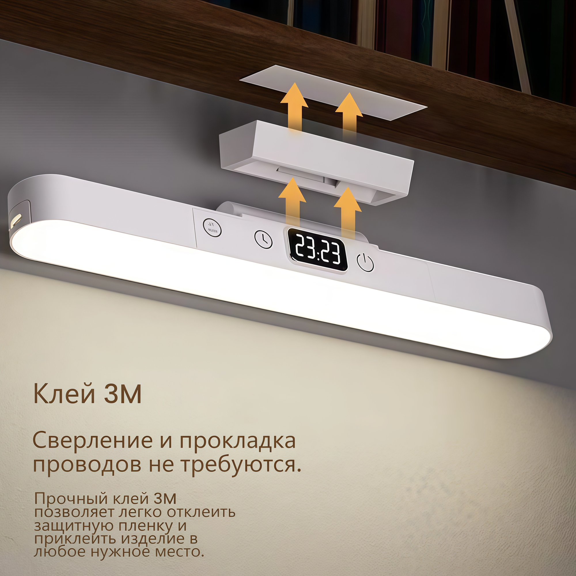 Heart LocK Dormitory Student Eye Protection Study Lamp Bedroom Bedside Lamp Charging Reading Desk Lamp 32cm