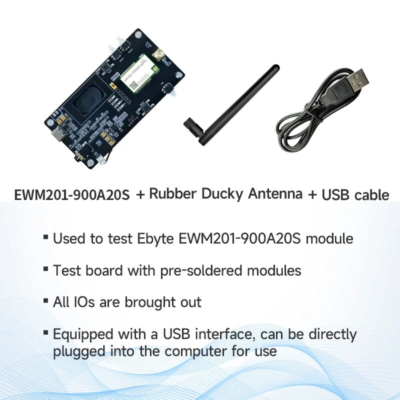 Модуль голосовой связи EBYTE 900/470 МГц EWT201-900A20S