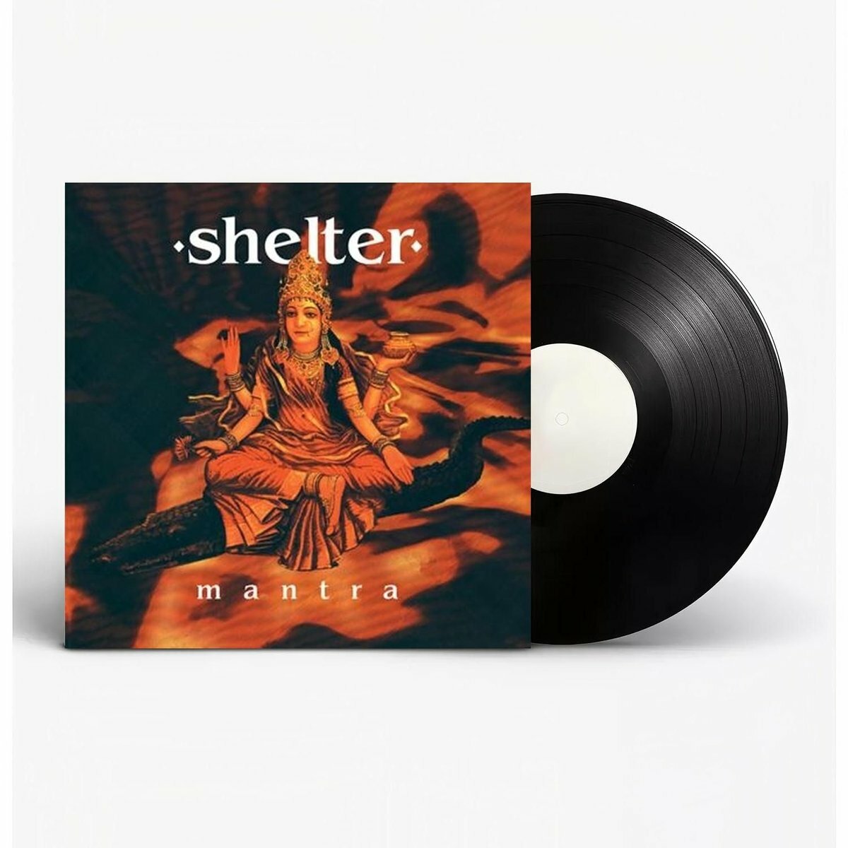 Виниловая пластинка Shelter (Rock) - Mantra / 2026, 1LP, Red & Clear Ghostly