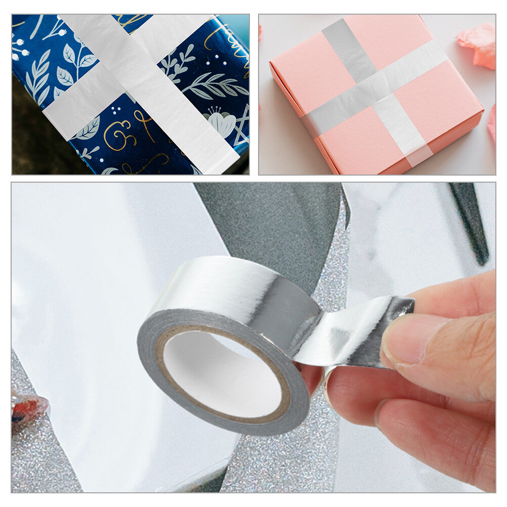 5 Ленточек Для Декора ТетрадейDIY Washi Лента Для Ремесел Декоративная Лента Металлическая 5.00X5.00X1.50Cm