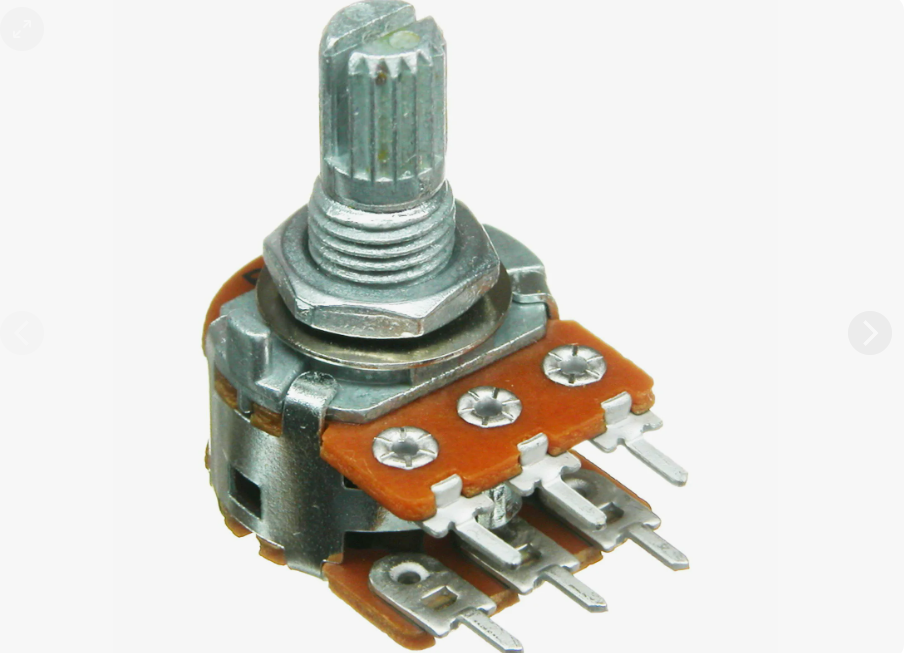 1МОм RV16A01F-20-15K-B1M-3, сдвоенный переменный резистор
