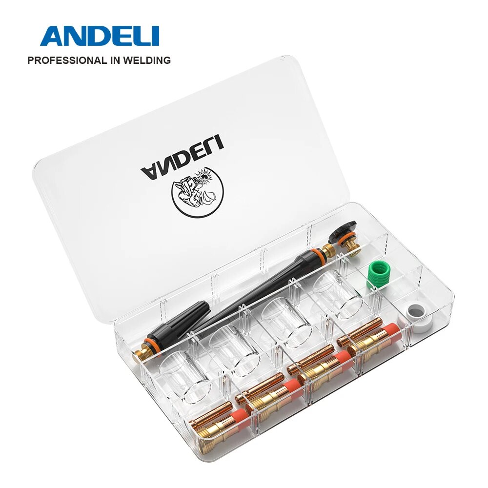 Набор аксессуаров для сварки ANDELI для горелок WP-17/18/26