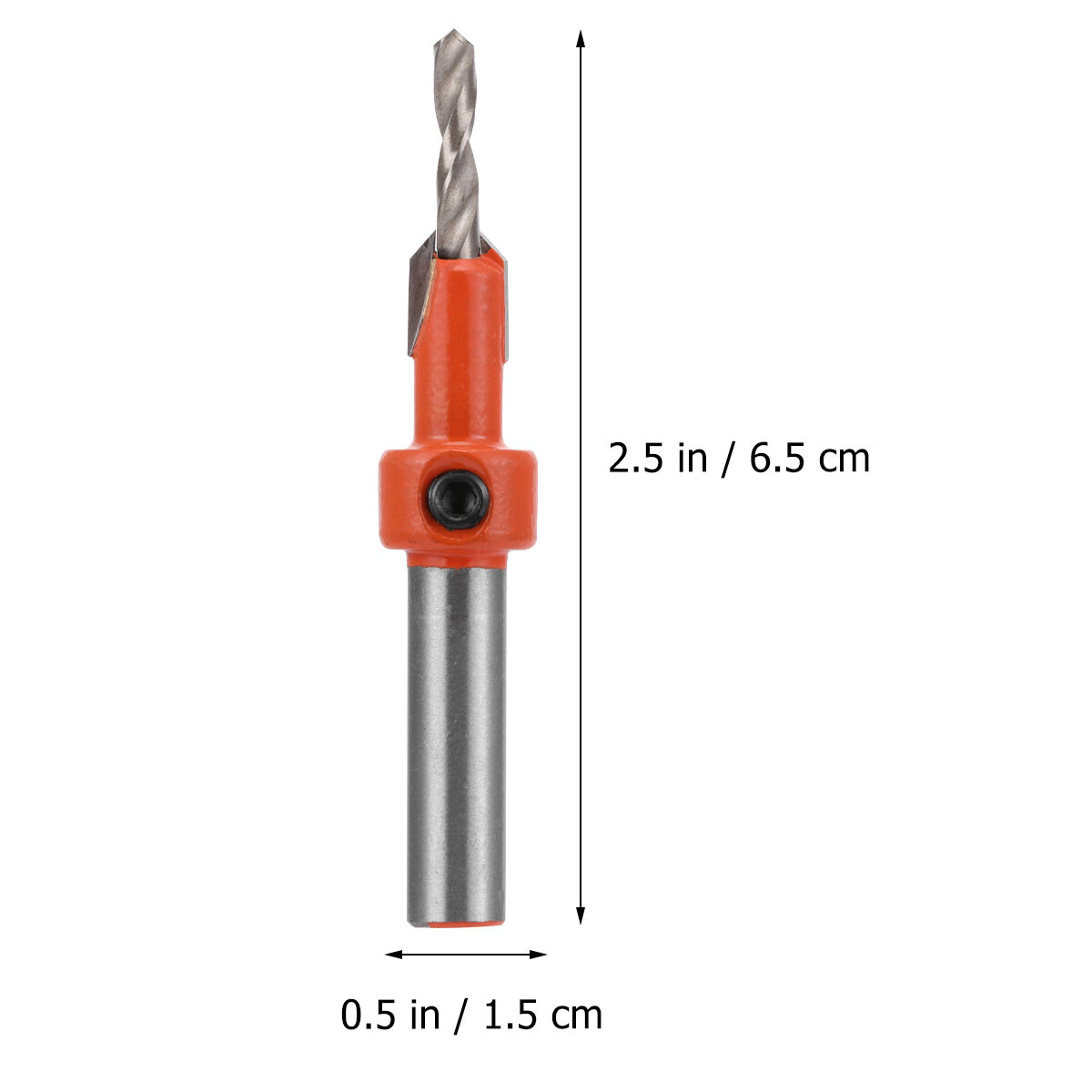 Конусные Сверла 5 Штук 2.8-4Mm Для Дрели С Гексагональным Ключом 5 Штук Размер 6.5X1.5Cm