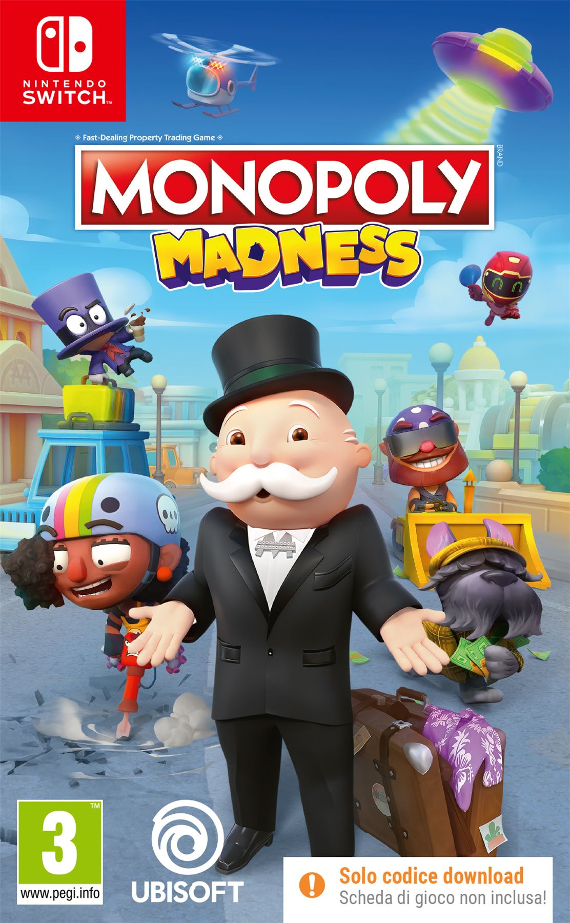 Игра Monopoly Madness для Nintendo Switch/Switch 2 - Цифровая версия (EU)