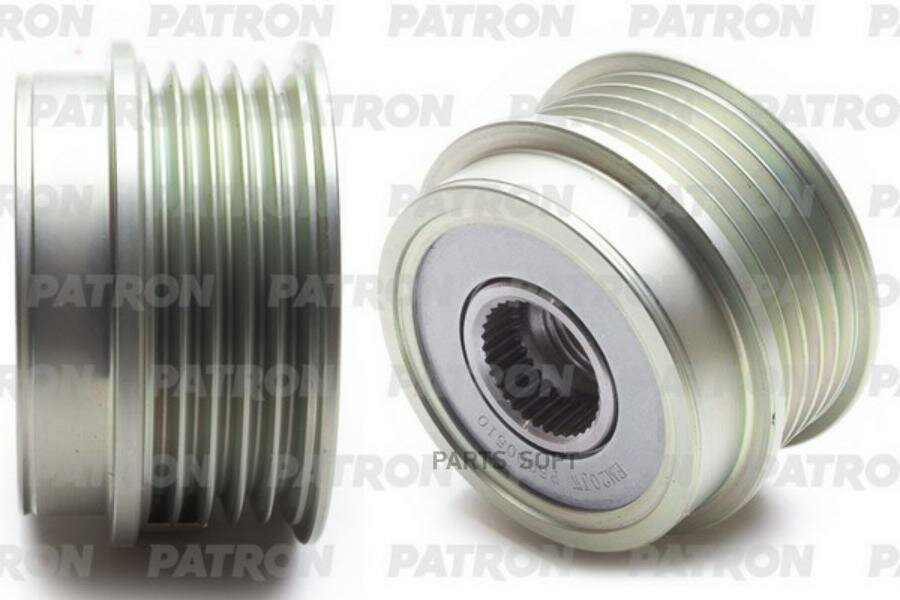 PATRON Шкив генератора AUDI A4 1.8 /CH.8D-X-200001- , 120A, VALEO/ 04/95-09/01, A4 1.9TDI /CH.- 8D-X-199999