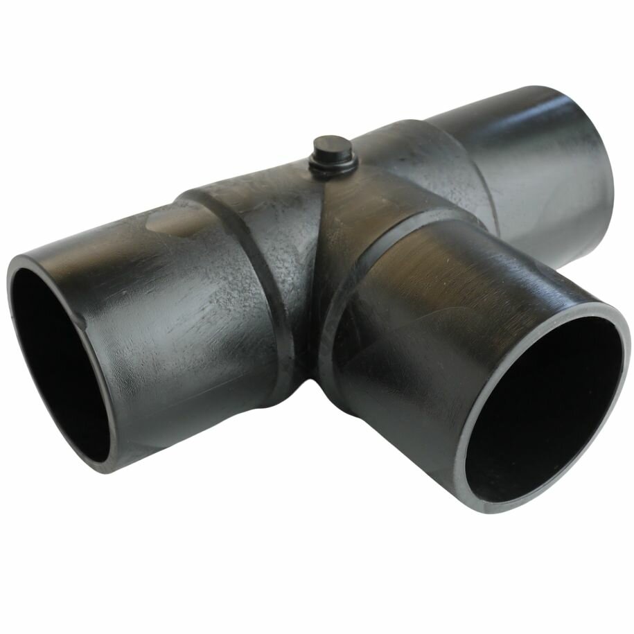 Тройник 110 мм 90 ПЭ 100 SDR 17 (литой, удлиненный)