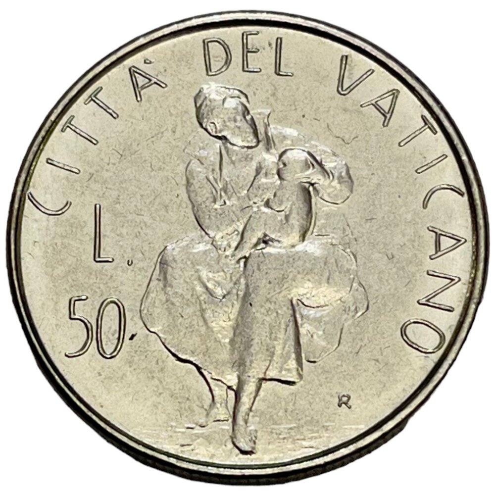 Ватикан 50 лир 1982 г. (MCMLXXXII) (Вся семья)