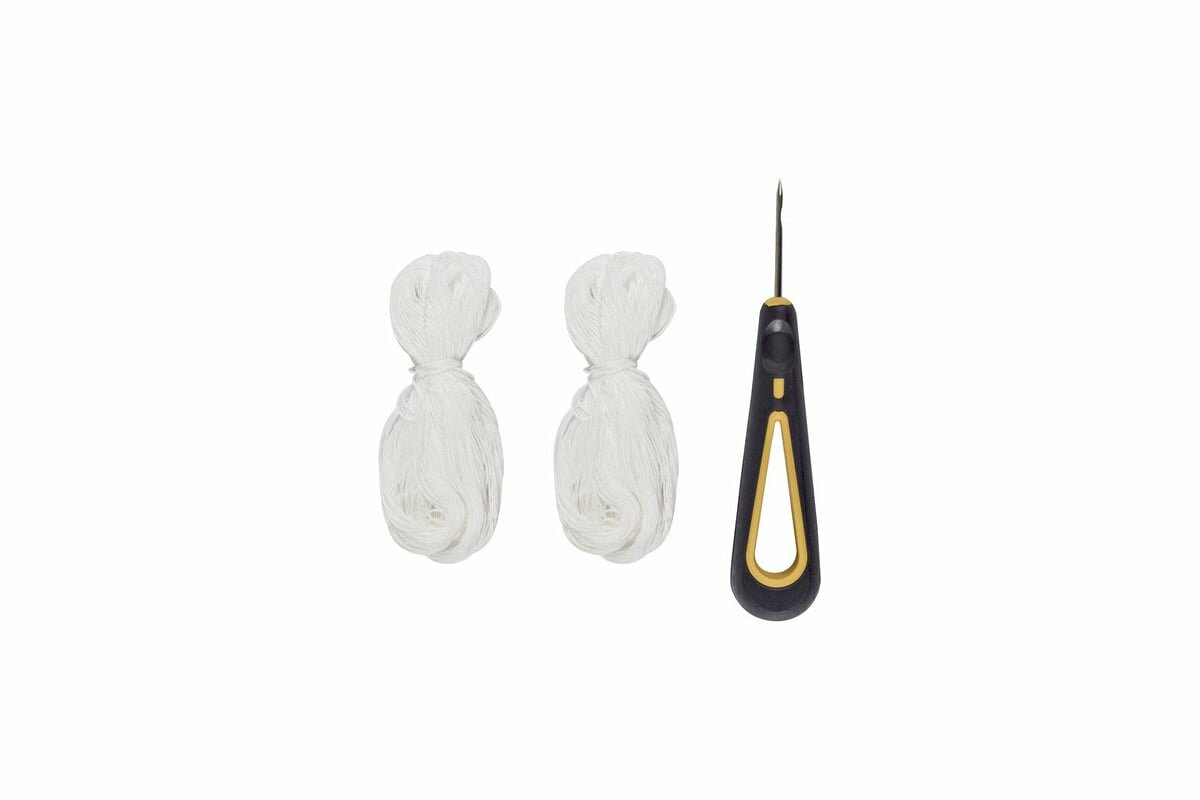 Набор STAFF для прошивки документов шило с ушком, нить 60м, в блистере 605383