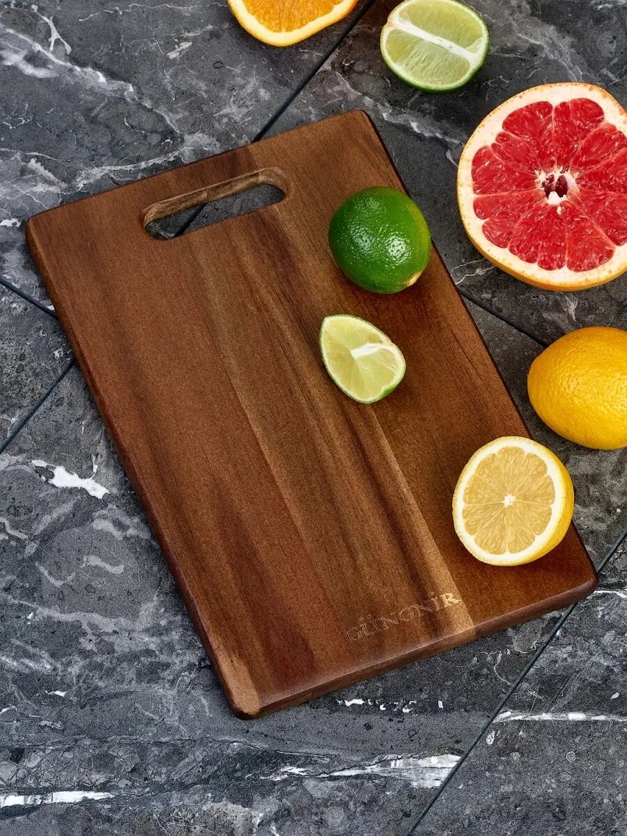 Доска разделочная 35*25*1,6 см, акация