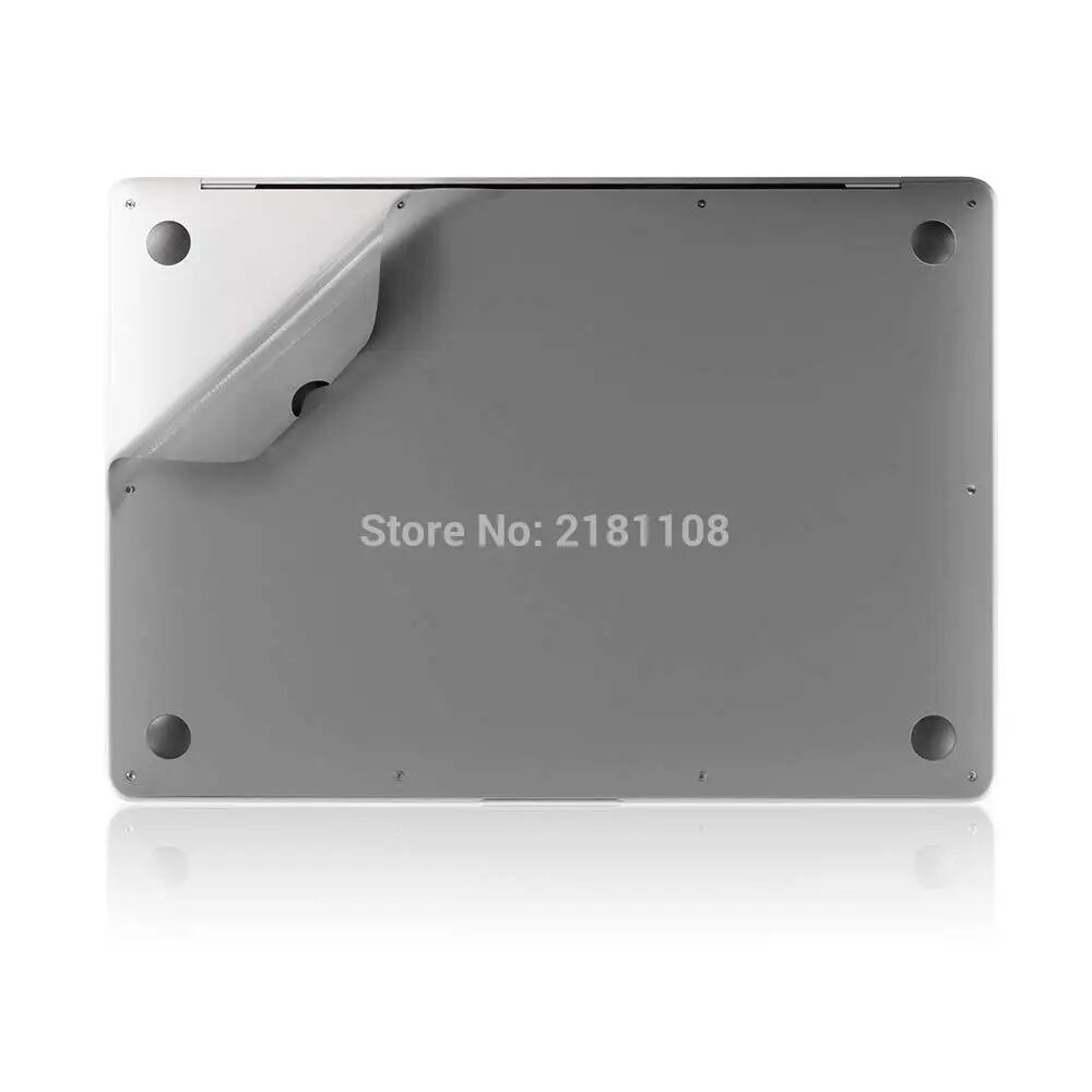 Наклейка на дно Macbook Air/Pro, Bottom Gray, A2337 A2179 A1932