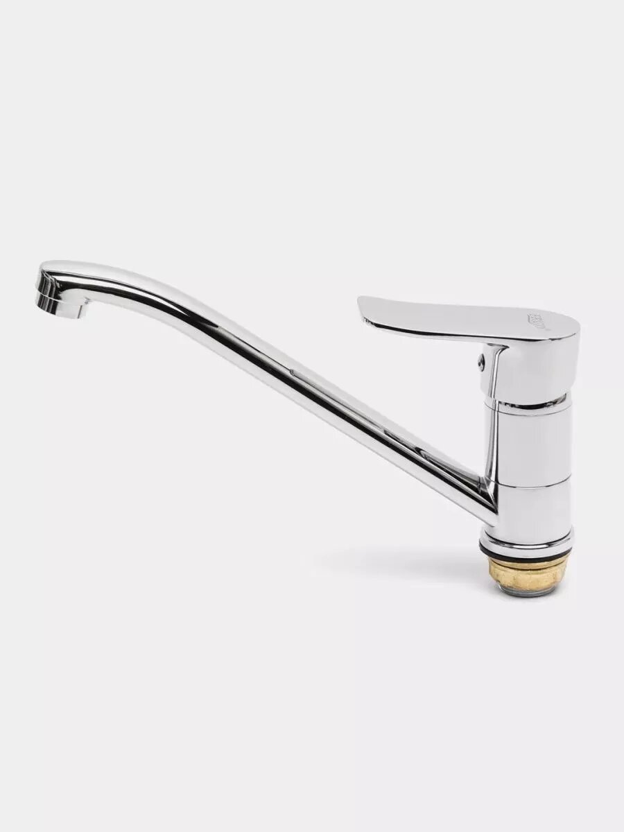 Смеситель для кухни Frud R49101, с поворотным изливом, однорычажный, хром