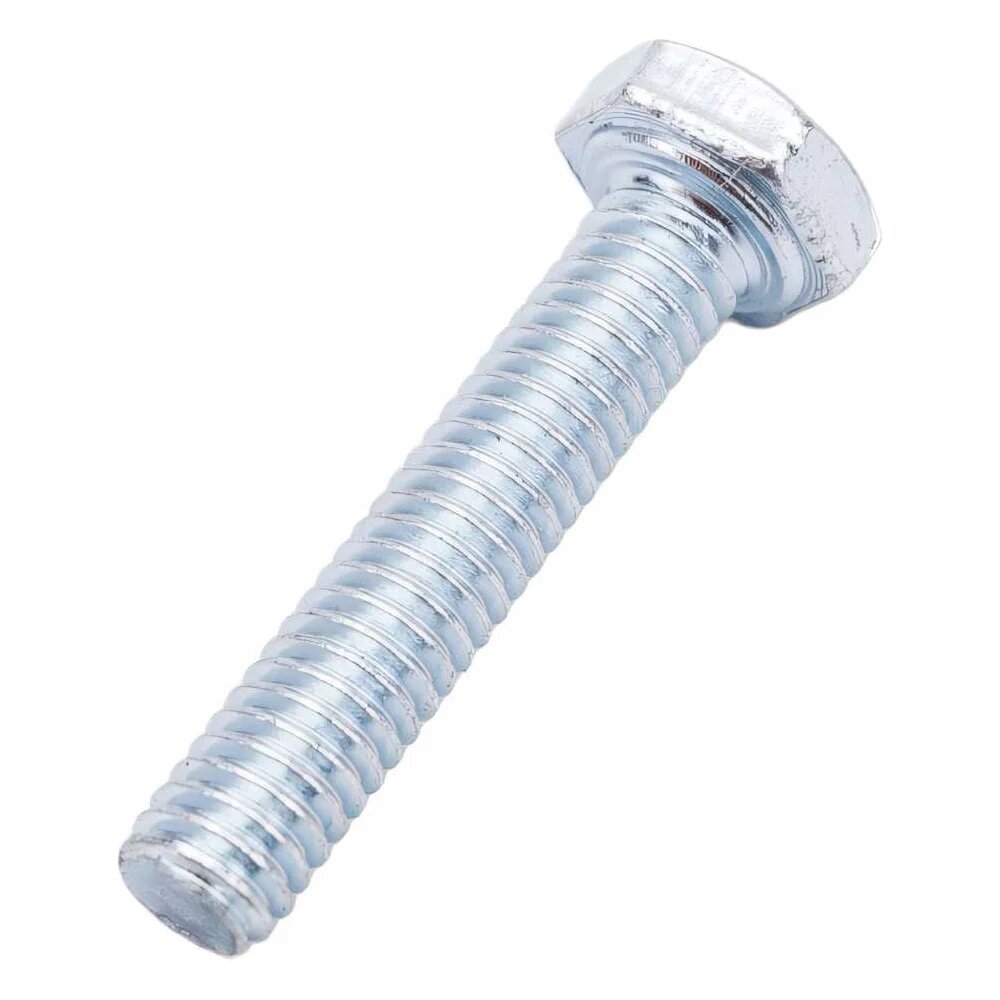 Болт ЦКИ DIN933 М4х20 8.8 Ц SW 7.0, шестигранная головка, полная правая резьба, гальванически оцинкованная сталь