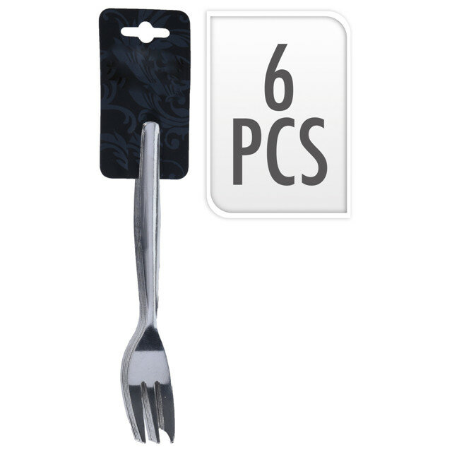 KOOPMAN набор вилок столовых 6 шт из нержавеющей стали для повседневного использования