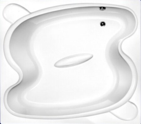 Ванна акриловая Vagnerplast Helios Bianco 194см, с каркасом