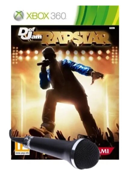 Def Jam: Rapstar+ микрофон [Xbox 360, английская версия]