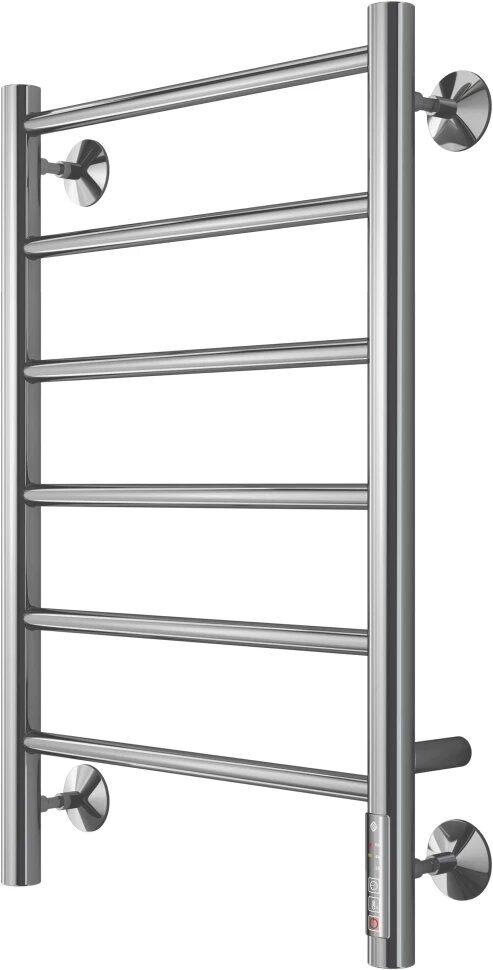 Полотенцесушитель электрический Terminus Аврора П6 4670078531148 650x432, ТЭН правый, хром