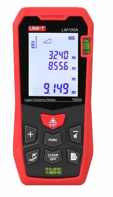 Лазерный дальномер UNI-T LM100A до 100 метров
