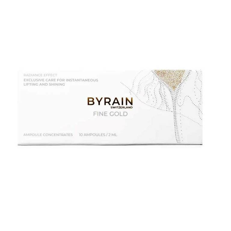 Byrain Fine Gold Ampoule Concentrate Концентрат чистое золото 10 х 2 мл