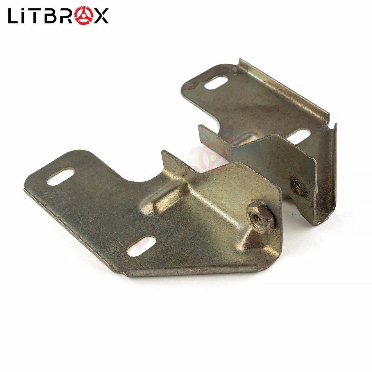 Кронштейн крепления решетки радиатора (левый+правый) ВАЗ LADA Priora/Приора 2170 (к-т. 2шт.) / 2170-8401176/77