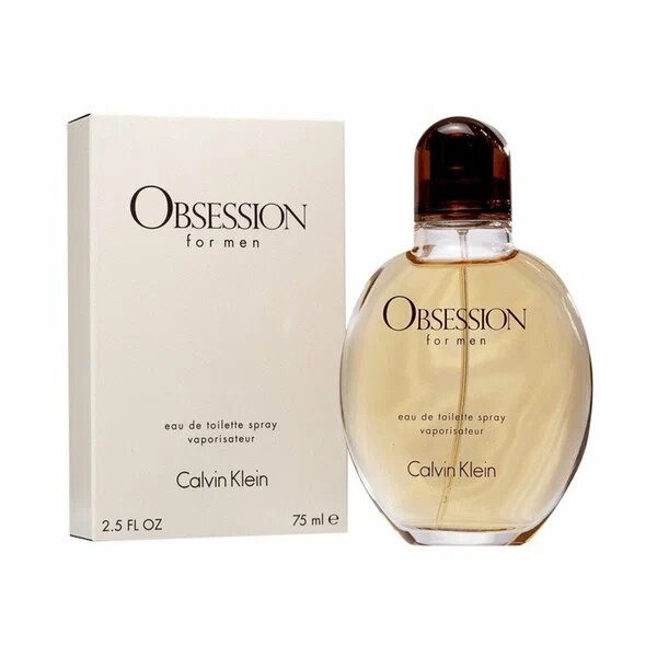 Calvin Klein Obsession For Men туалетная вода 75 мл