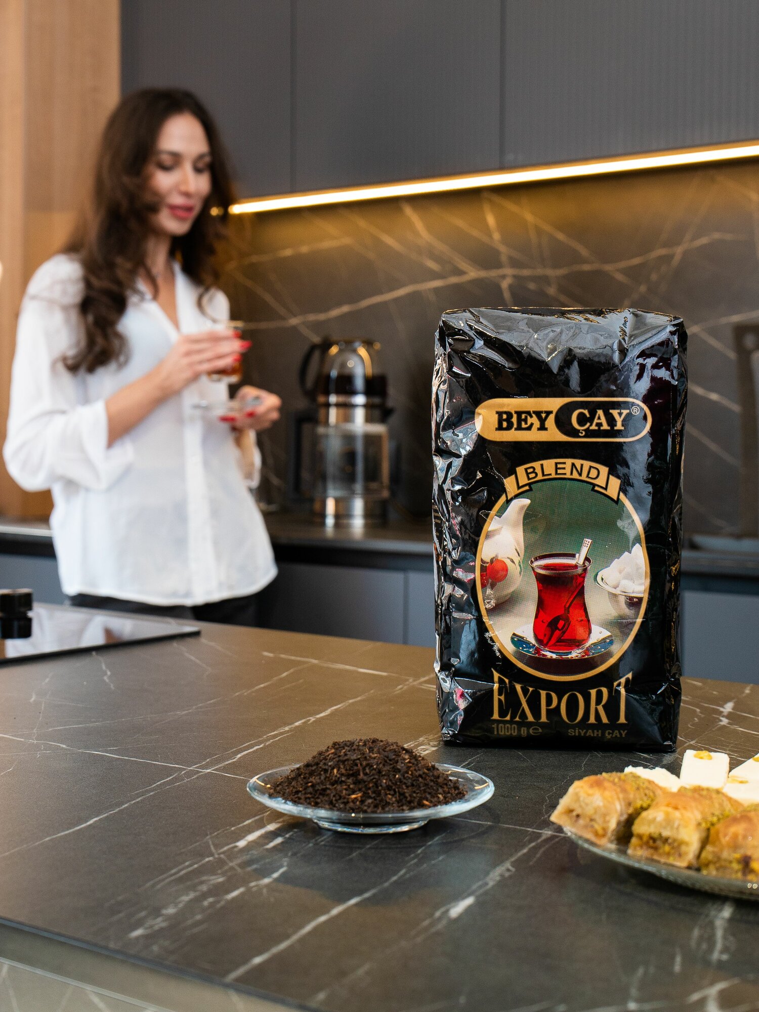 Чай черный BEYÇAY, Blend Export, листовой, 1000г, Турция — фото 1