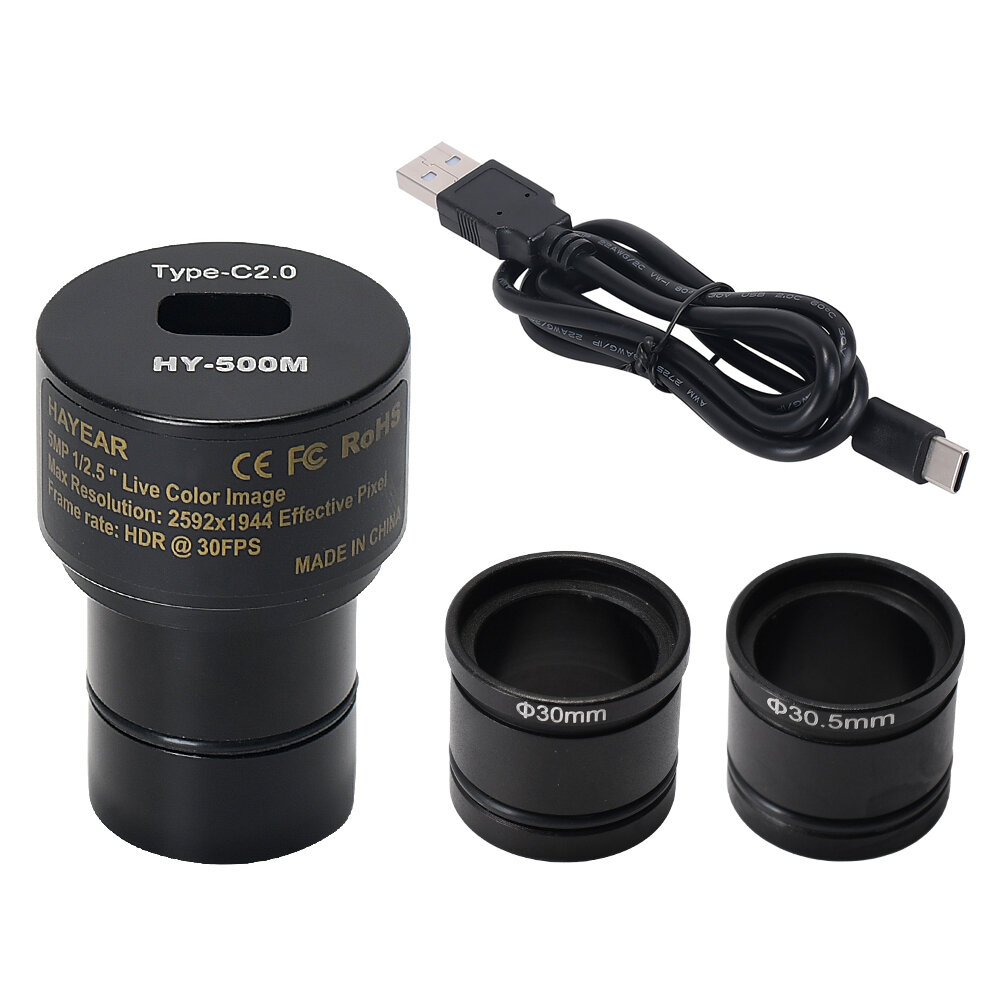 5MP CMOS USB2.0 Камера микроскопа Цифровой электронный окуляр Бесплатный драйвер