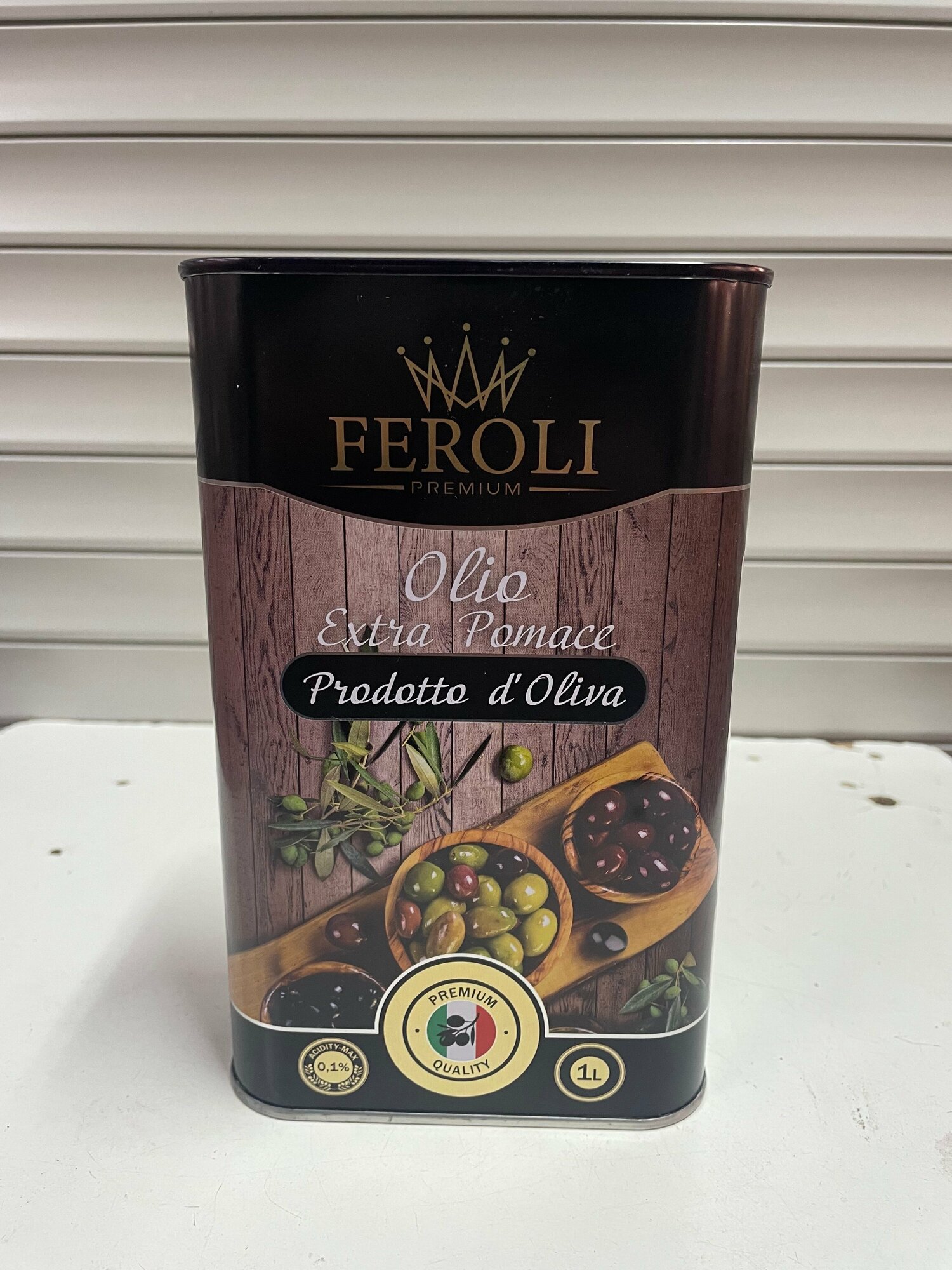 "Feroli"-Масло оливковое Olio Extra Pomace,1 л.