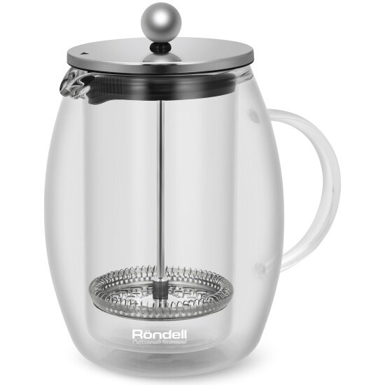 Френч-пресс Rondell Calypso RDS-1822 1л прозрачный