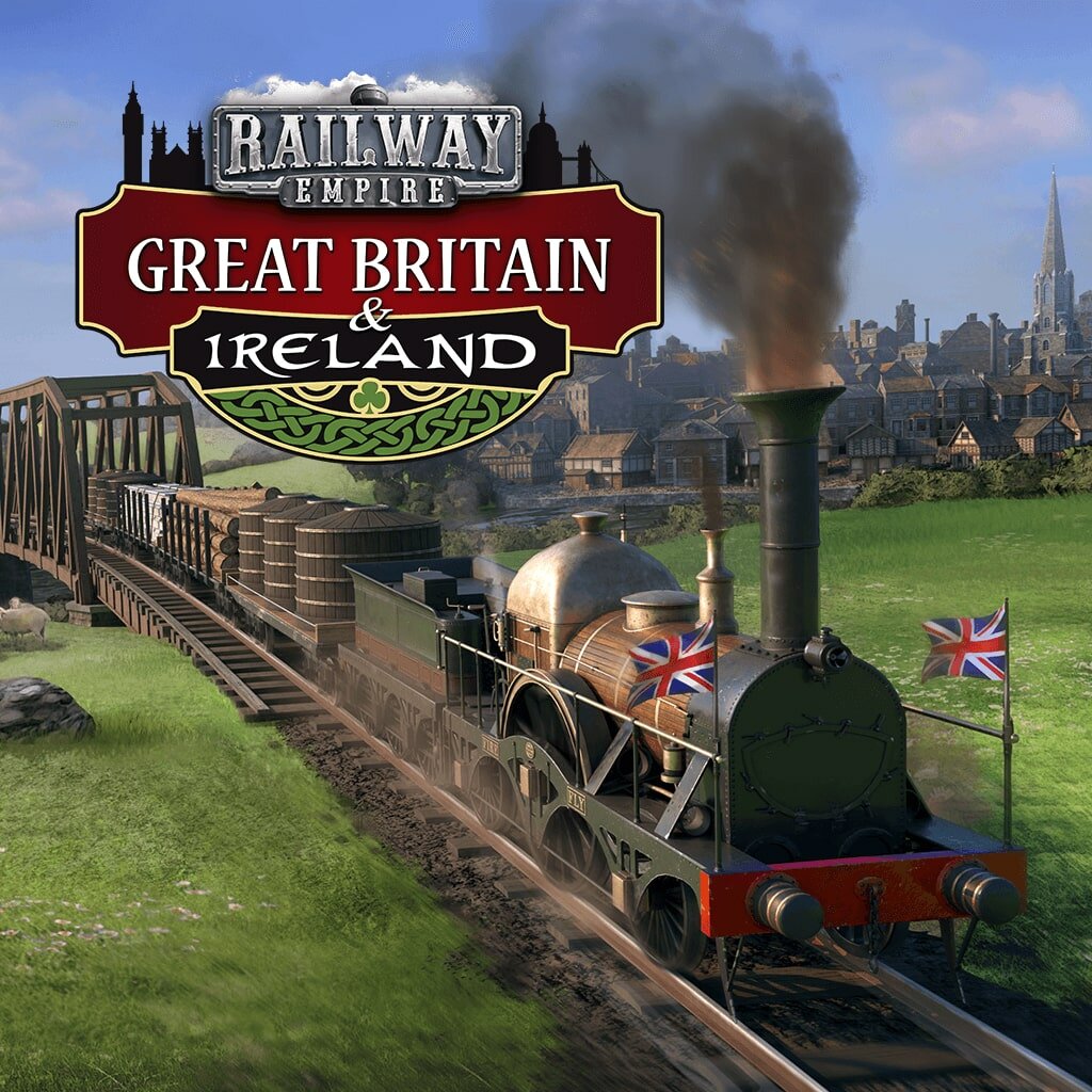 Дополнение Railway Empire - Great Britain & Ireland, цифровое издание PlayStation 4, регион Турция / код пополнения баланса