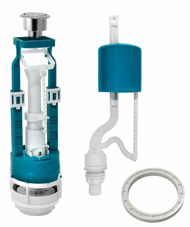 Арматура Инкоэр кнопка хром. нижн. подв. (СБ1-НпрНРФ-А-КК Р) (3-3-2-5)