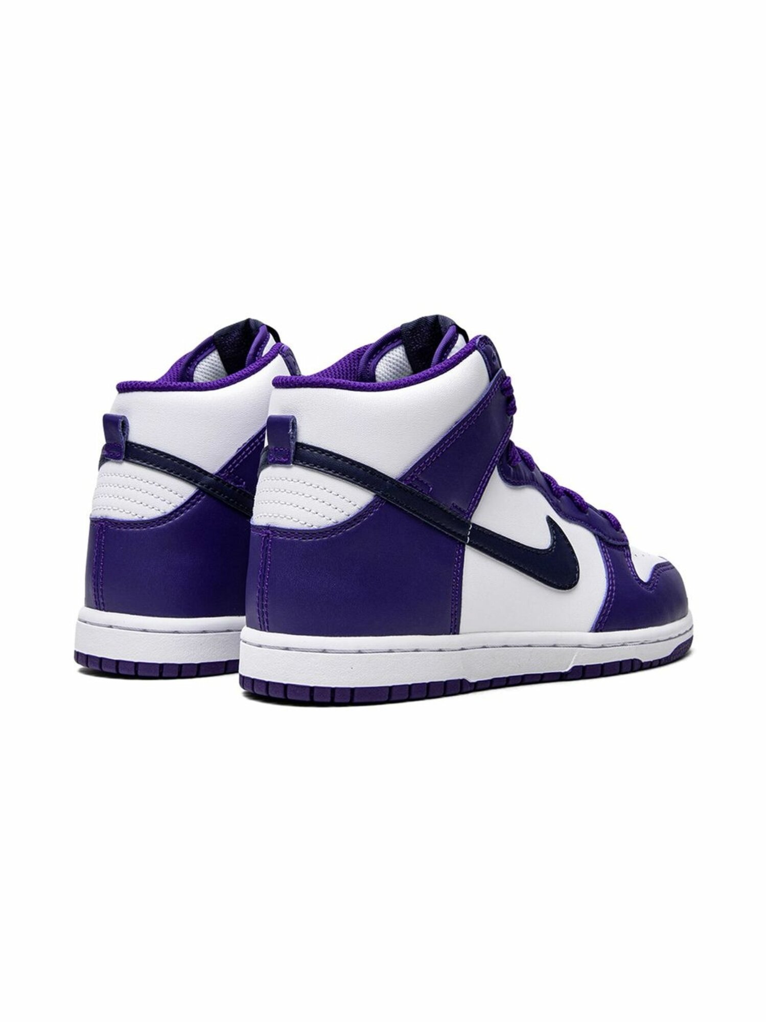 Кроссовки NIKE Dunk High, размер 31 EU, бежевый/белый — фото 1
