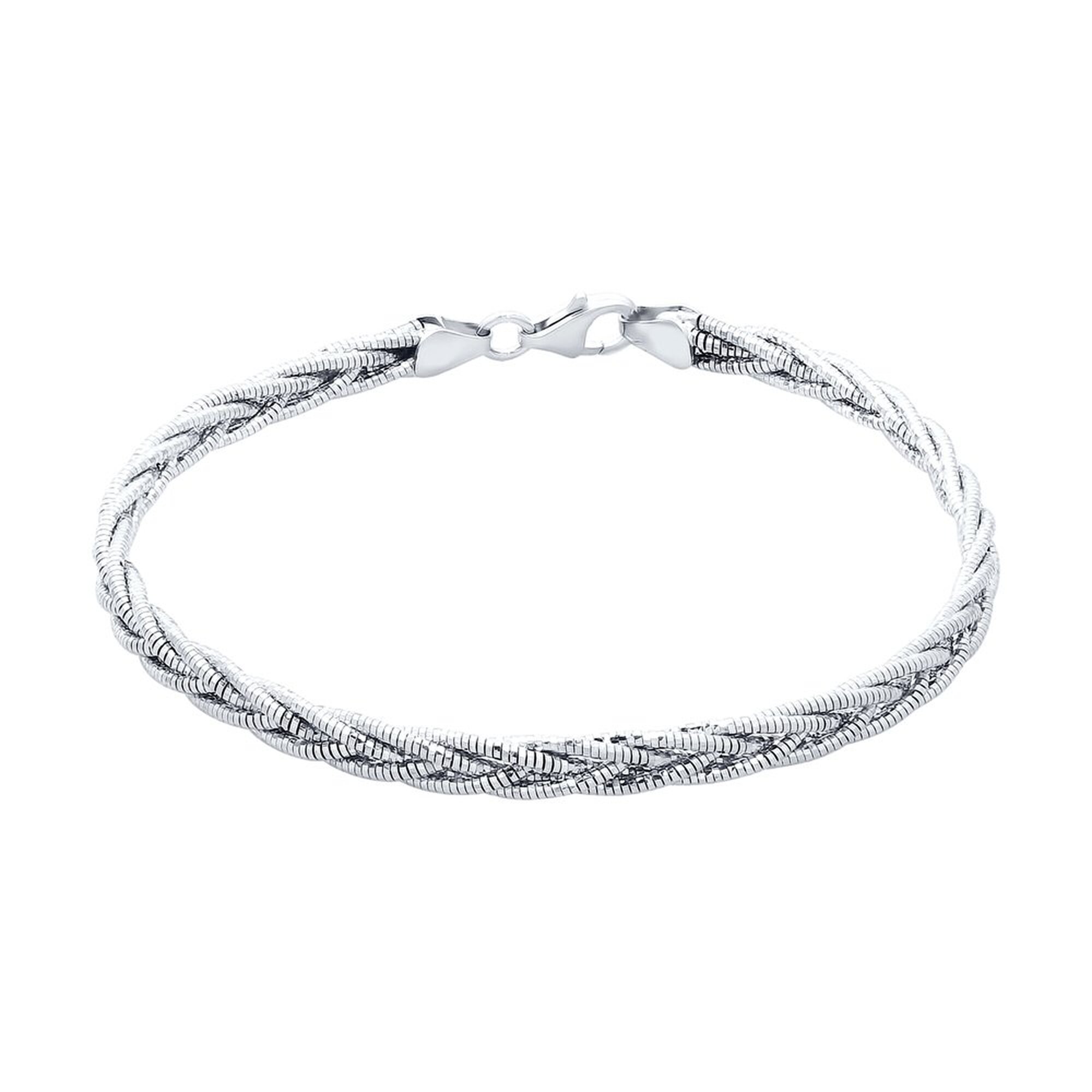 Браслет, серебро, 925 проба, родирование