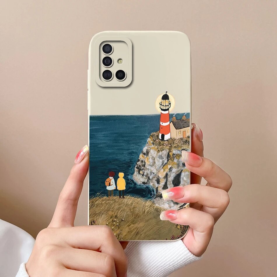 Чехол Samsung Galaxy A71, TYW231, силикон
