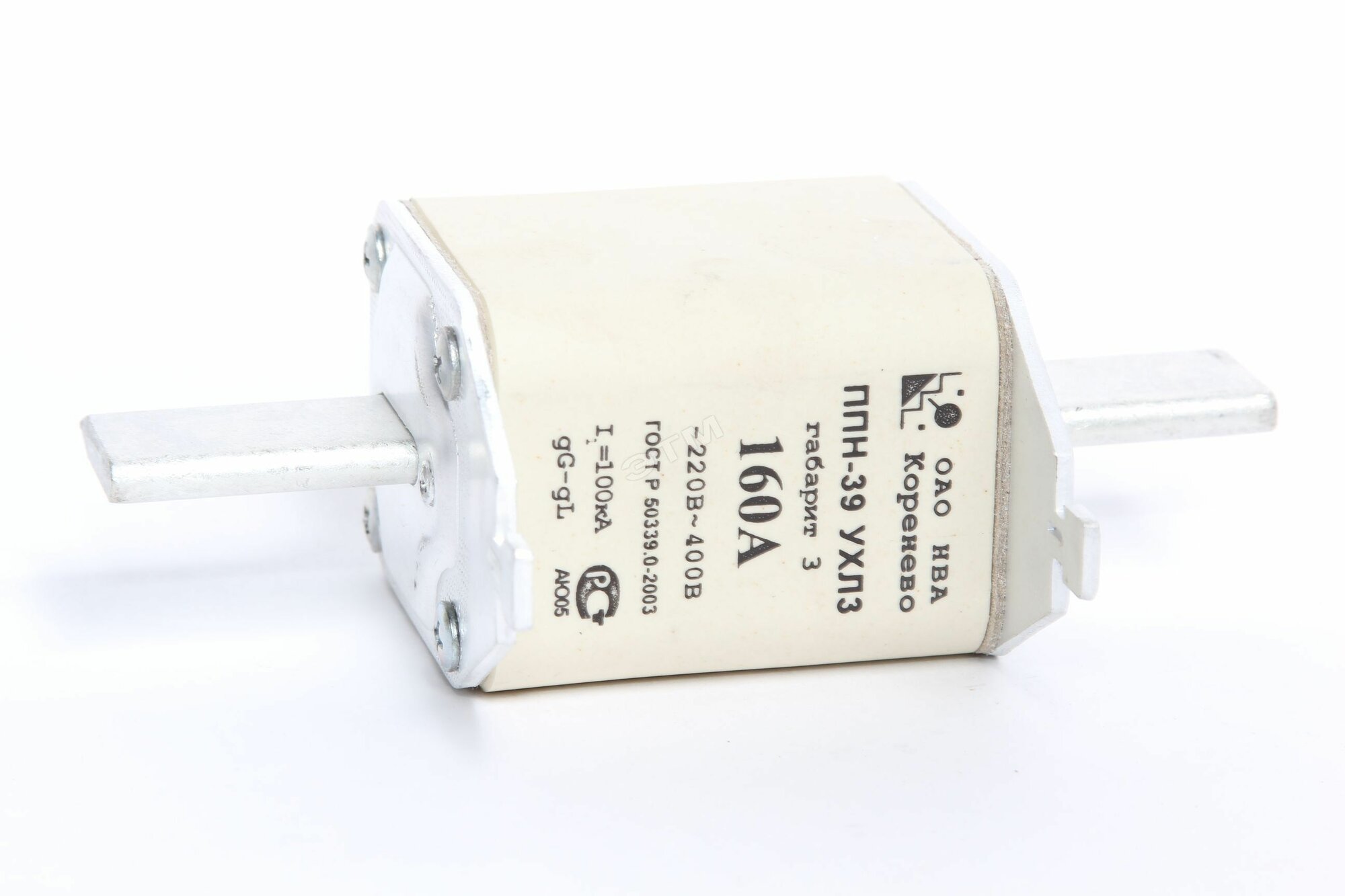 Вставка плавкая ппн-39 УХЛЗ габарит 3 160 А, 1 шт