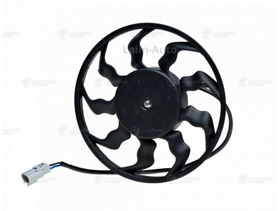 LUZAR LFAC-0127 Э/вентилятор кондиц. для а/м Лада 2170-72 Приора А/С (без кожуха) (тип Halla) (LFAC 0127)
