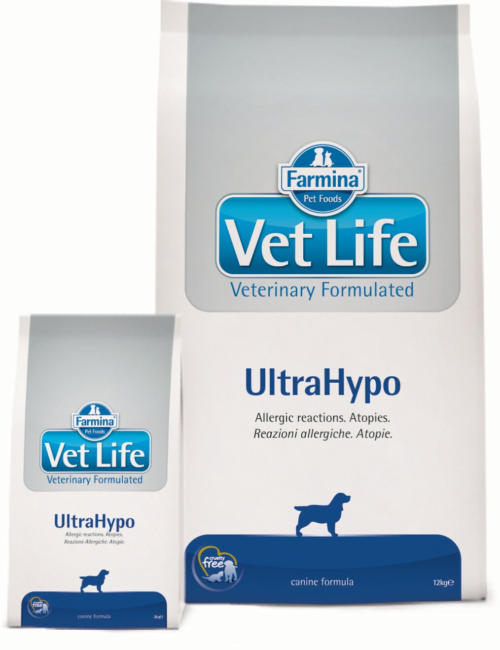 Корм для собак Farmina Vet Life UltraHypo при пищевой аллергии и непереносимости 12 кг
