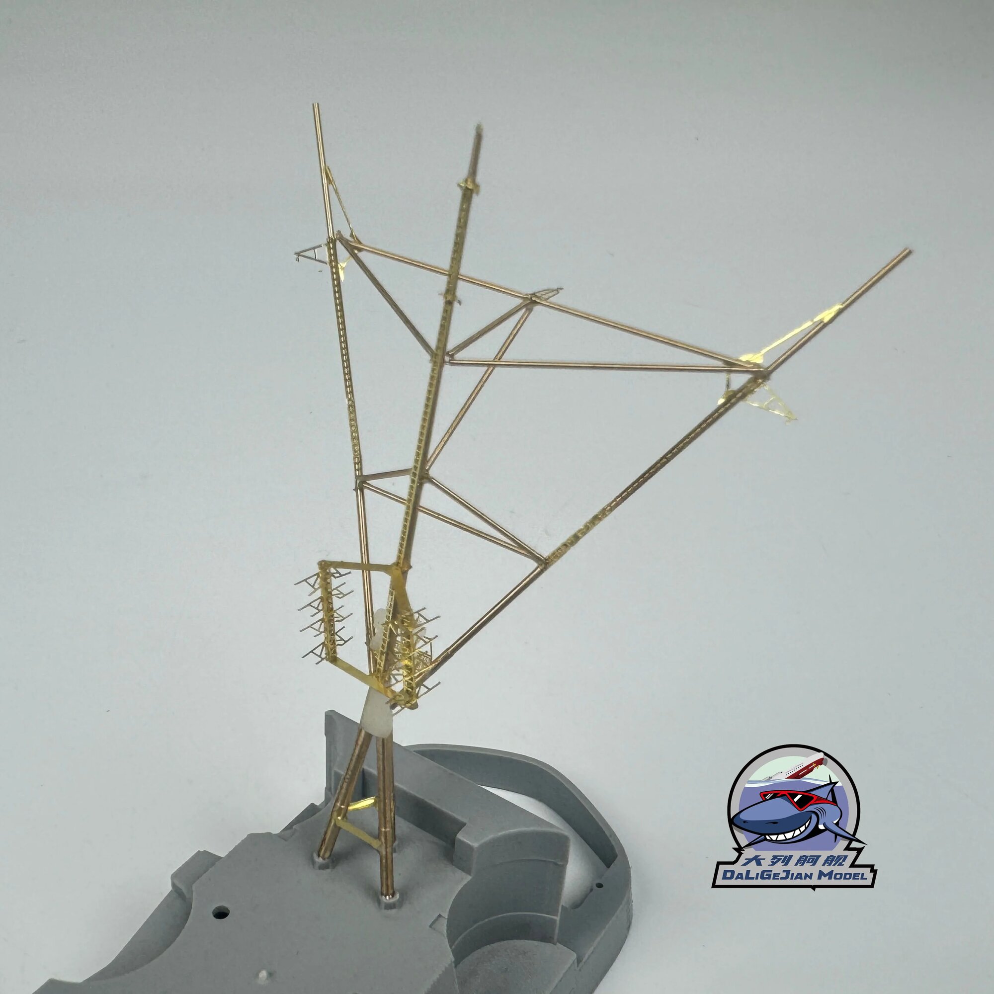 Металлический комплект обновления мачты CYG137 1/350 для модели линкора Yamato/Musashi