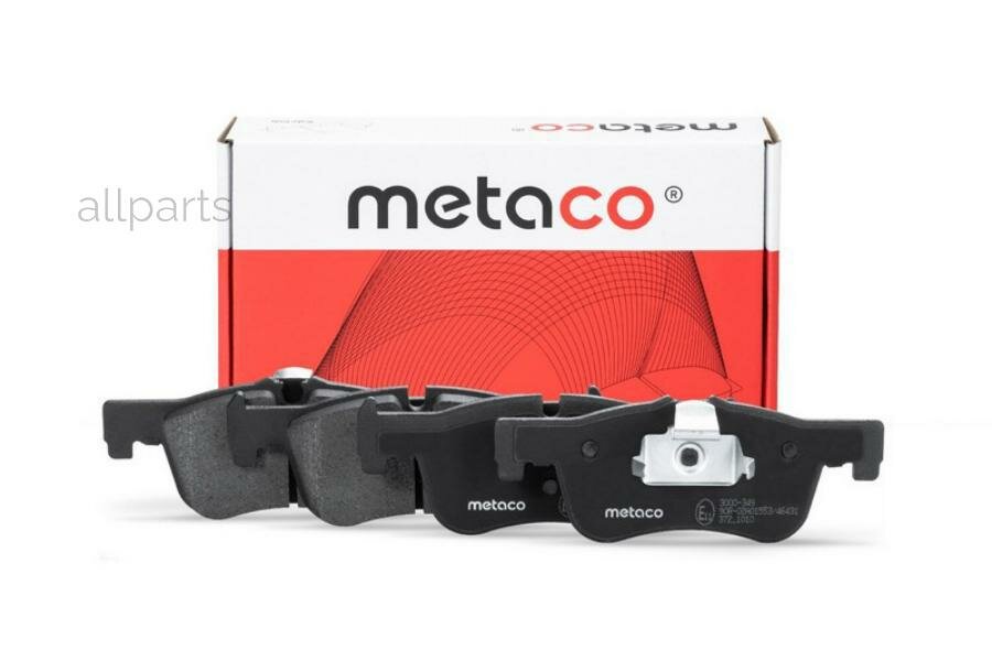 METACO 3000-349 Колодки тормозные передние к-кт