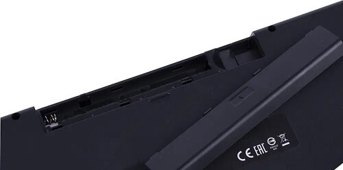 Клавиатура Acer OKR010 USB беспроводная slim черный