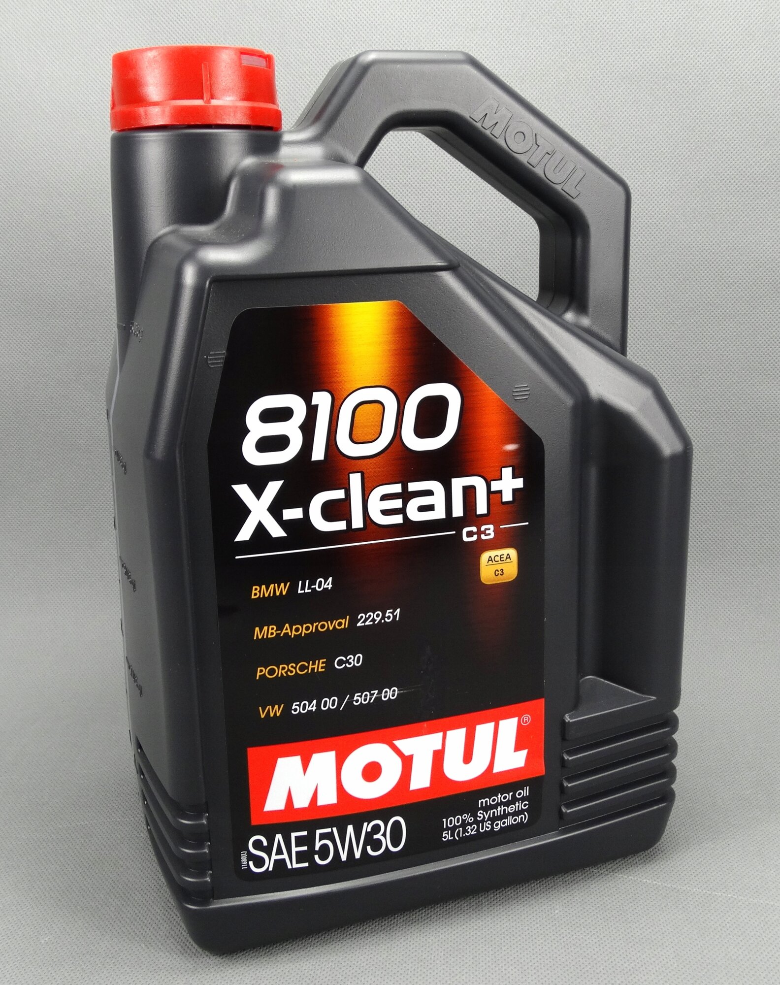 Моторное масло Motul 8100 X-Clean+, синтетическое, 5W-30, канистра, 5л