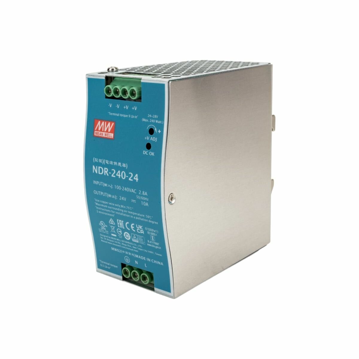 Источник питания Mean Well NDR-240-24