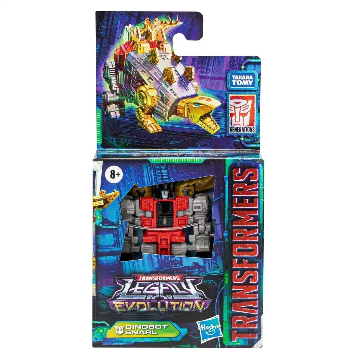 Трансформеры игрушки Hasbro Transformers Legacy Evolution Core Class Dinobot Snarl (8.9cm) F7185