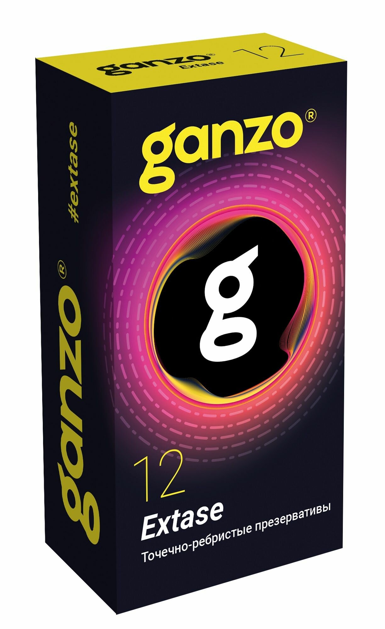 Презервативы Ganzo Extase, 12 шт.
