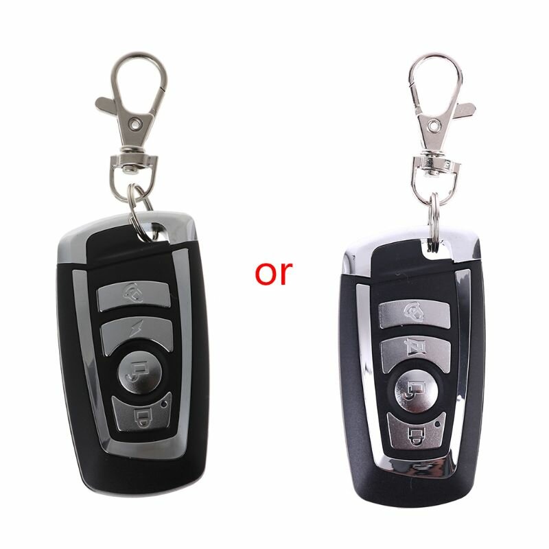 Пульт Дистанционного Управления 433 МГц Беспроводной Дубликатор 4 Кнопки Металлический Клон Контроллер Копия Электрические Ворота Гаджеты Автомобиль Дом Гараж